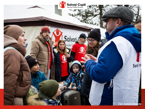 Organizația Salvați Copiii România a acordat asistență umanitară pentru ...